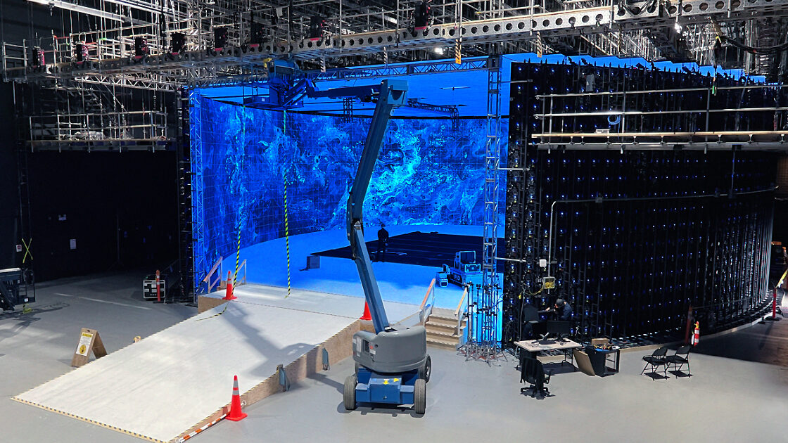 Virtual Production Comes to Our Delta Stage! - Silver Screen Cinema Studios