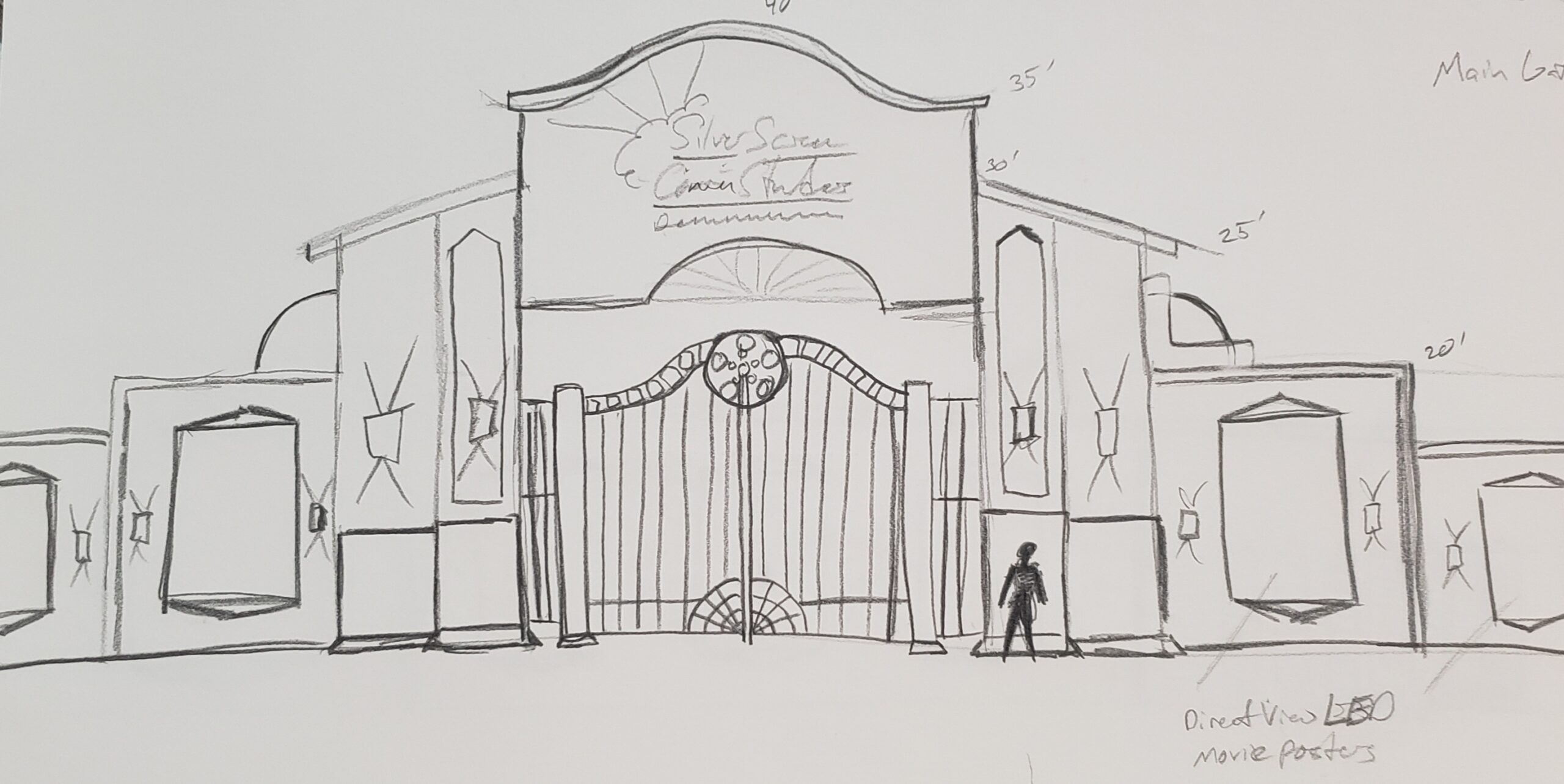 Dreams are Made Inside the Silver Lining - Silver Screen Cinema Studios